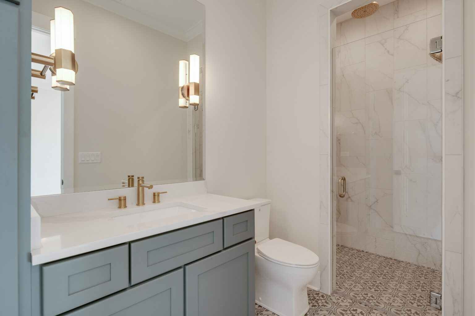 Design Feature: Silestone ET Calcutta Gold | Magnolia Homes