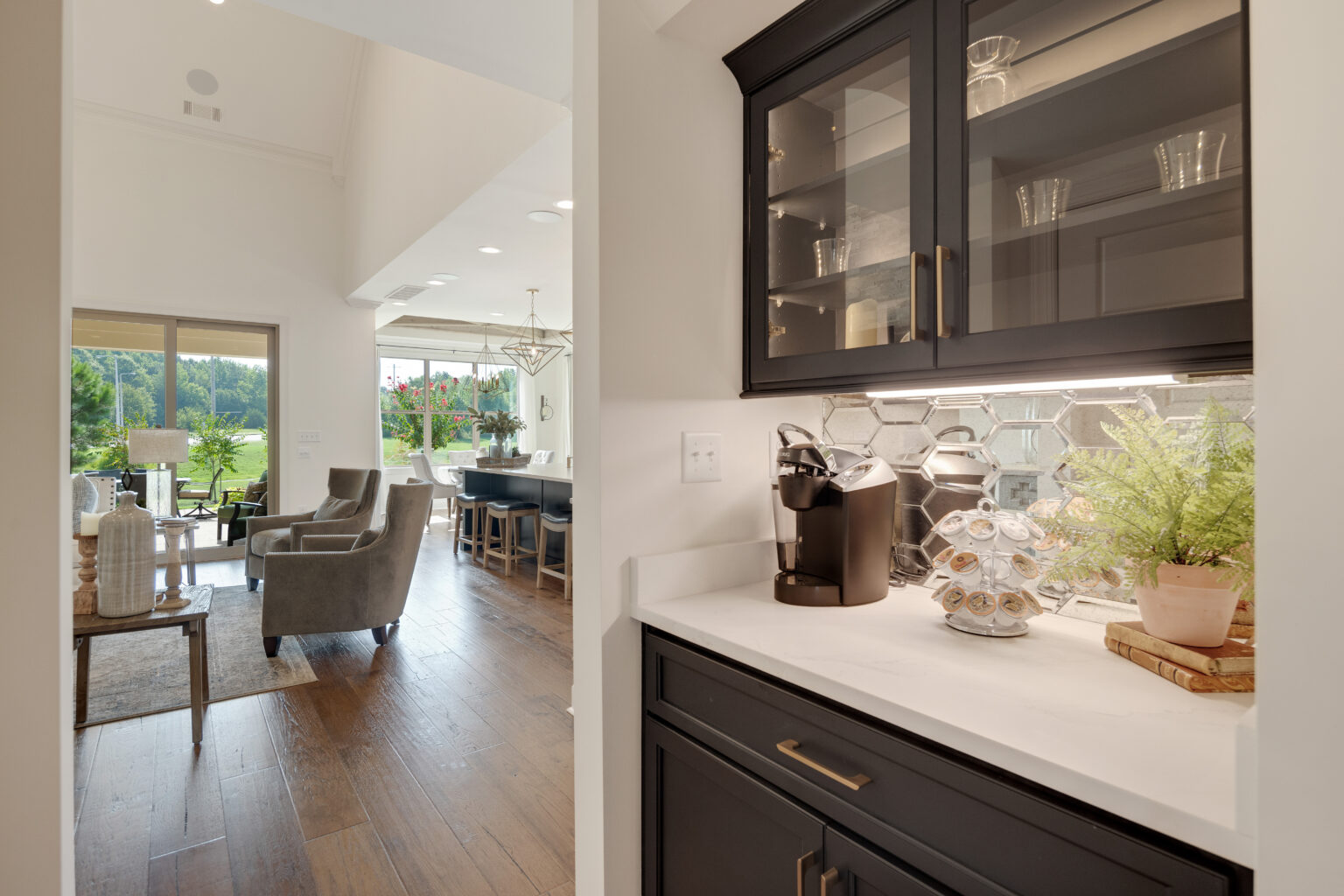 Design Feature: Silestone ET Calcutta Gold | Magnolia Homes